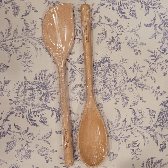 Tramontina | Kitchen | New Solid Wood Turner Spoon | Poshmark